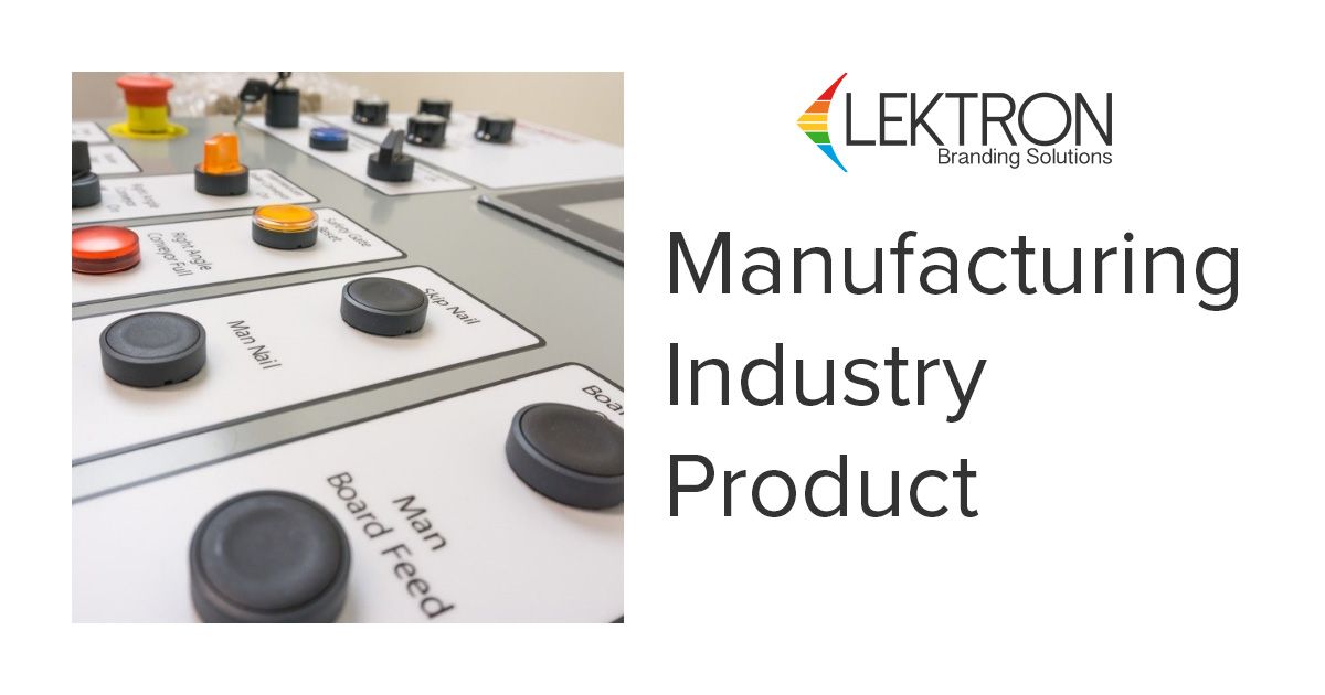 Manufacturing Industry Product Identification Solutions
