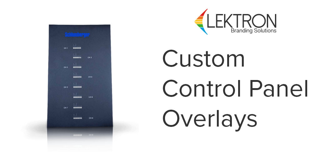 Custom Control Panel Overlays, Branded Machinery Panels