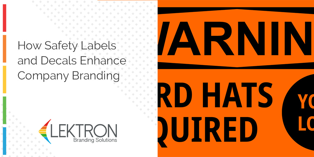 How Safety Labels and Decals Enhance Company Branding