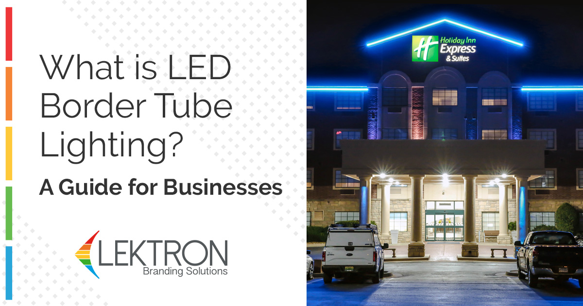 What is LED Border Tube Lighting? A Guide for Businesses