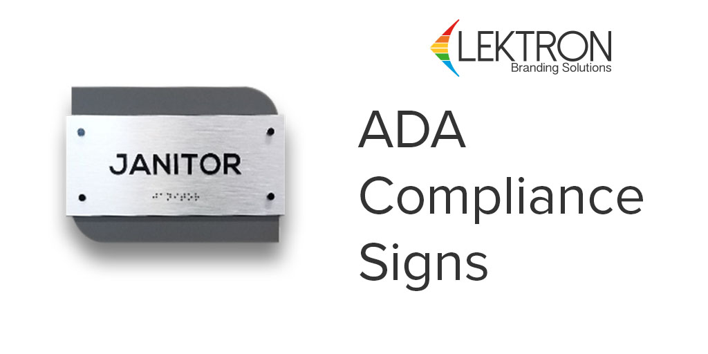 Tulsa ADA Signs, Custom ADA Compliance Signage | Lektron